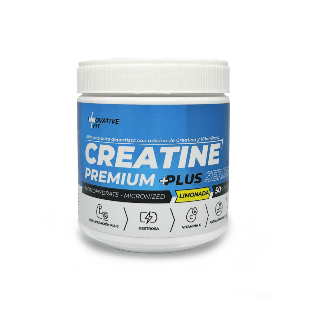 Creatina Premium Plus Series Innovative Fit 50 Servicios Sabor Limonada ...